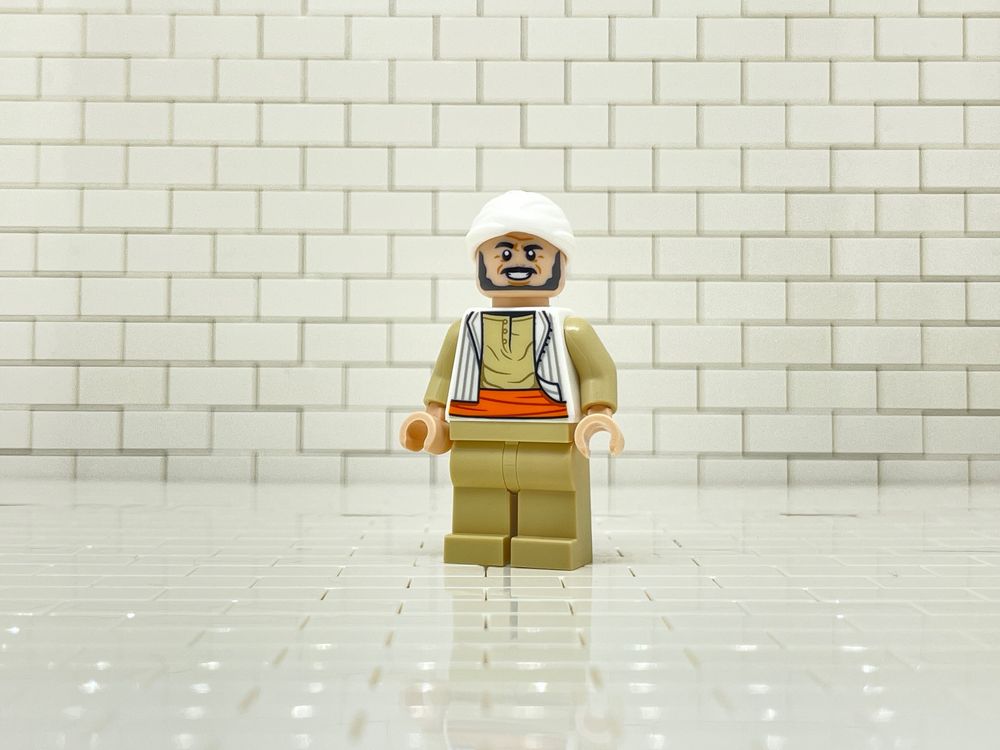 Sallah - Minifigur aus LEGO Indiana Jones Set 77013 | Kaufen auf Ricardo