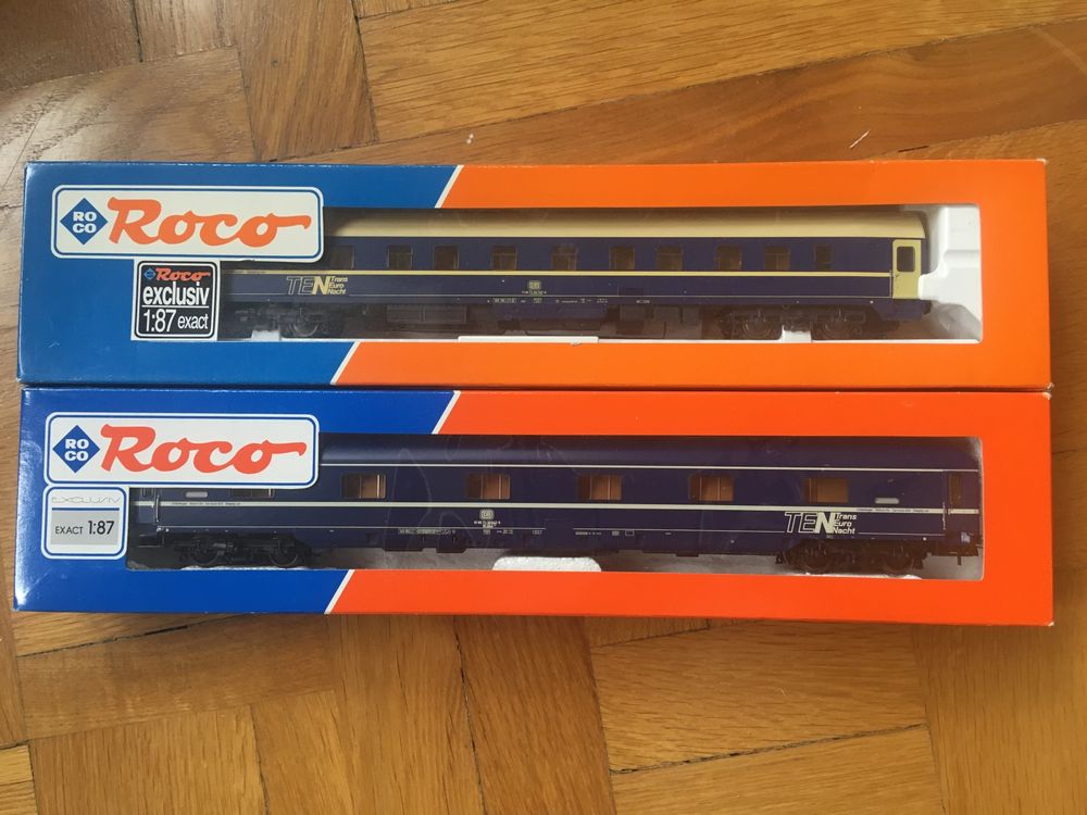 Roco - 2 Schlafwagen TEN DB (Neu und originalverpackt) in Liebefeld für ...