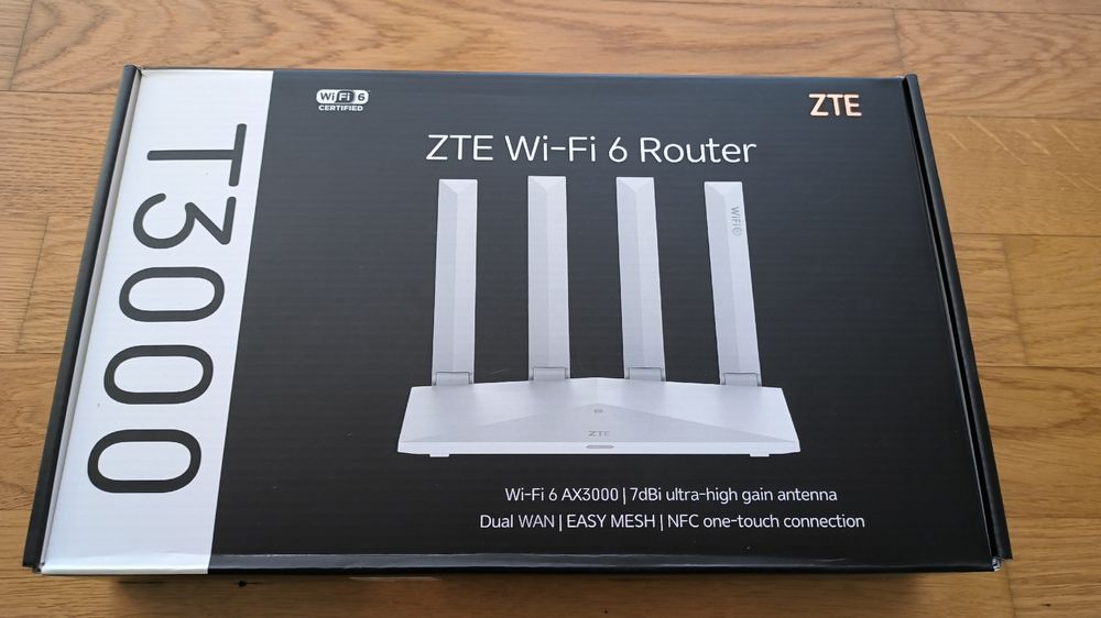 ZTE Wi-Fi 6 Router T3000 Neu | Kaufen auf Ricardo