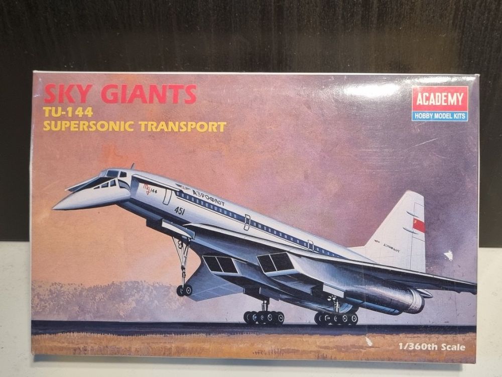 Sky Giants TU-144 Supersonic Model Kits 1/360 (Gebraucht) in Basel für ...