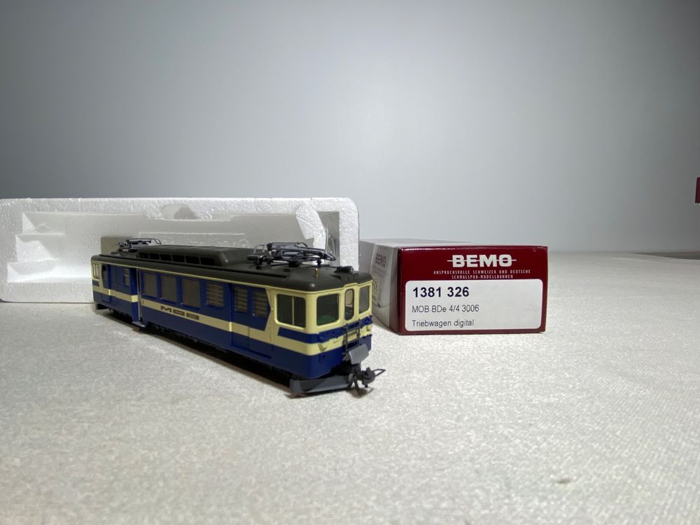 BEMO MOB BDe 4/4 3006 Triebwagen digital (Neu (gemäss Beschreibung)) in ...