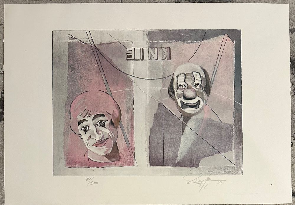 Rolf Knie (1949) Litho .Handsig | Kaufen auf Ricardo