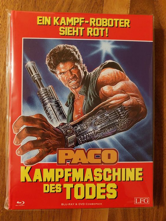 Blu Ray & DVD - Mediabook Paco Kampfmaschine des Todes (Gebraucht) in ...