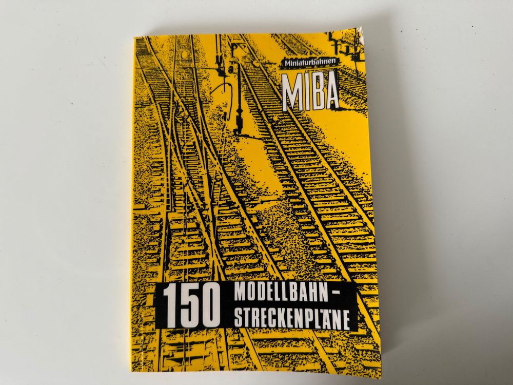 150 Streckenpläne MIBA (H0, TT, N) - 136 Seiten (Gebraucht) in für CHF 14 – mit Lieferung auf ...