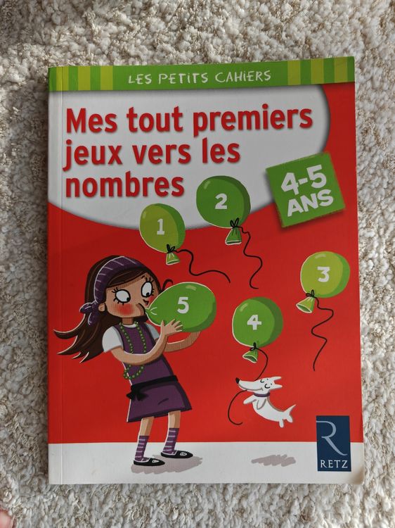 Cahier d'apprentissage des nombres 4-5 ans (Neu und originalverpackt ...