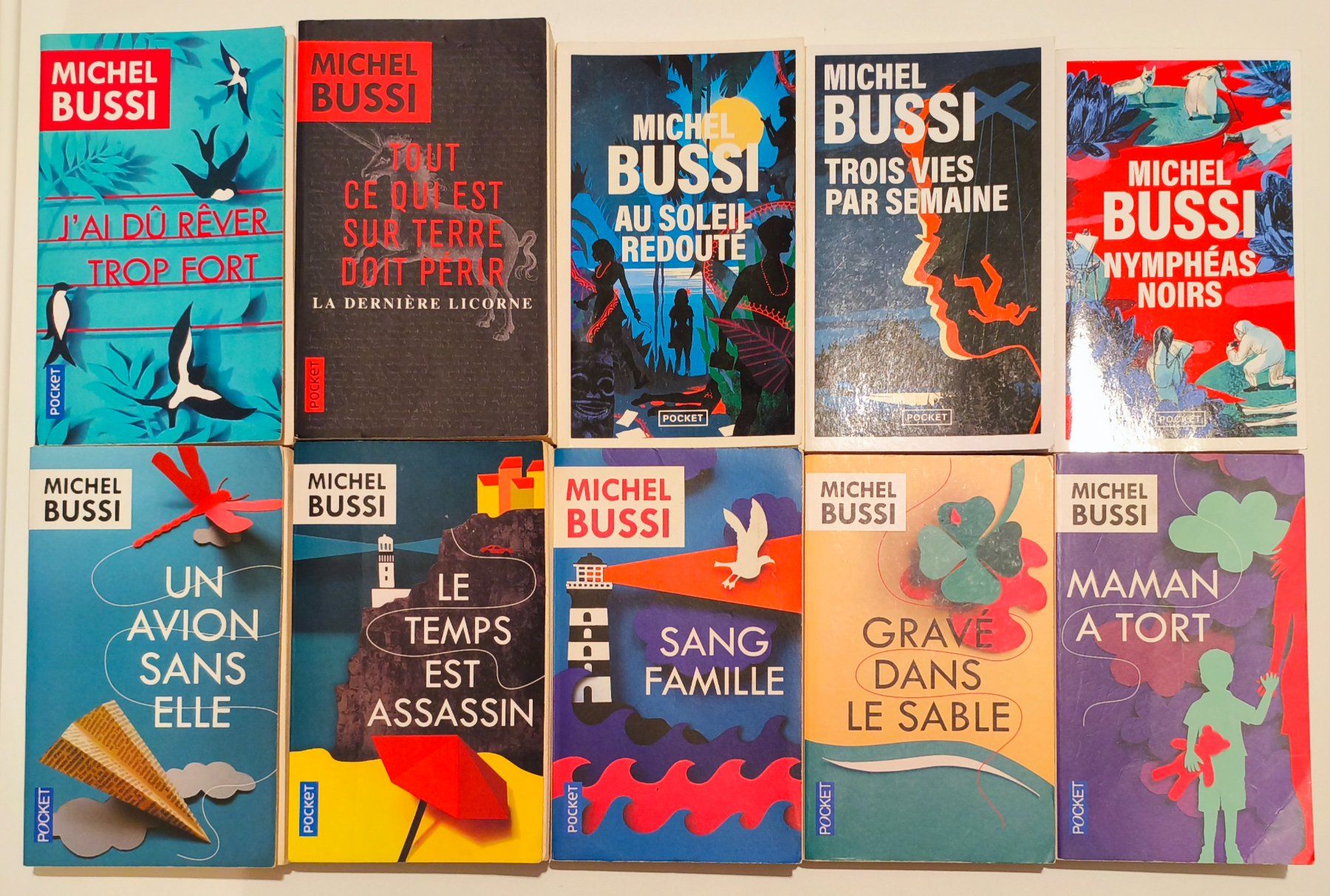 Michel Bussi: Lot de 10 livres de poche (D'occasion) à Lausanne pour ...