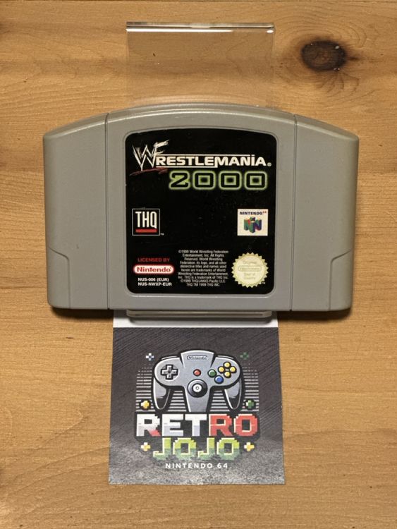 WWF Wrestlemania 2000 N64 Modul Cartridge Nintendo 64 Game | Kaufen auf Ricardo