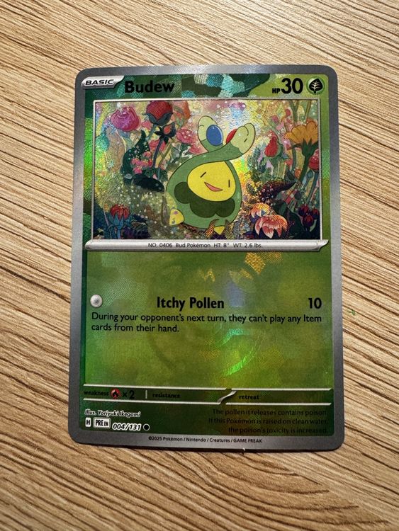 Carte Pokémon Budew Master Ball 004/131 PRE (Neuf (Voir description)) à ...