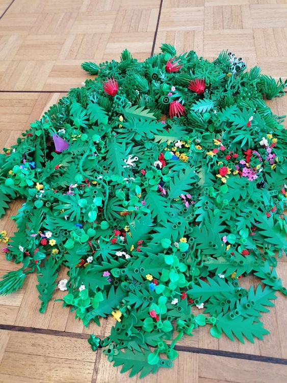 Lego énorme lot 2 vegetation riesige Menge Vegetationspflanz (Gebraucht ...