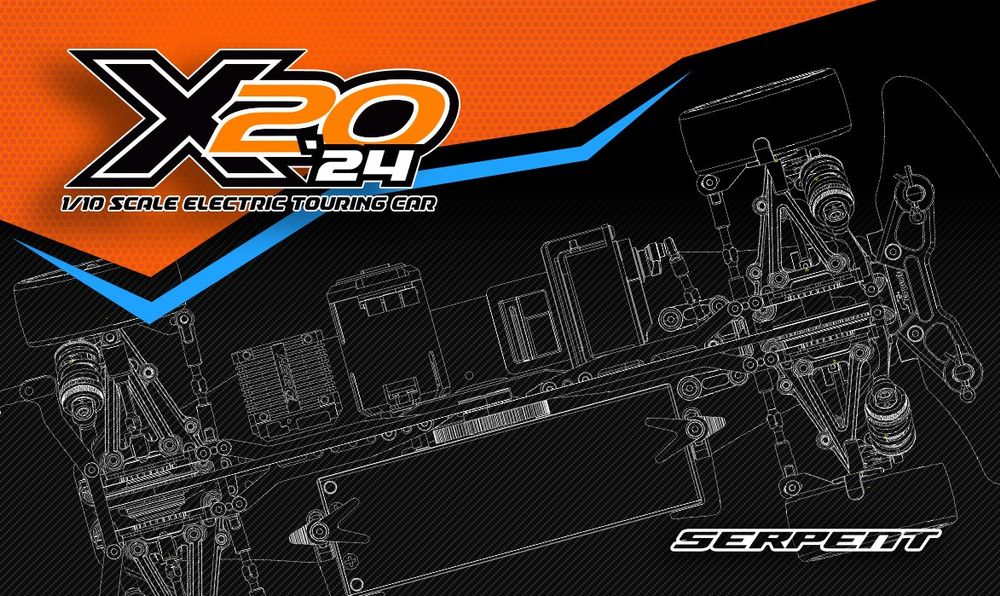 Serpent Medius X20 '24 carbon 1/10 EP (SER400046) (Neu und ...