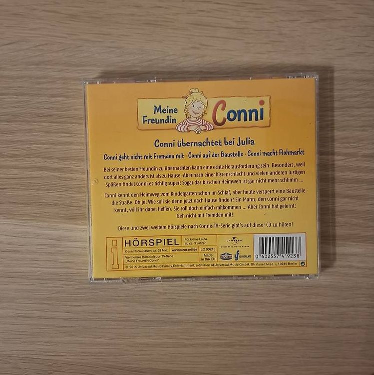 CD - Meine Freundin Conni - Conni übernachtet bei Julia (Gebraucht) in ...
