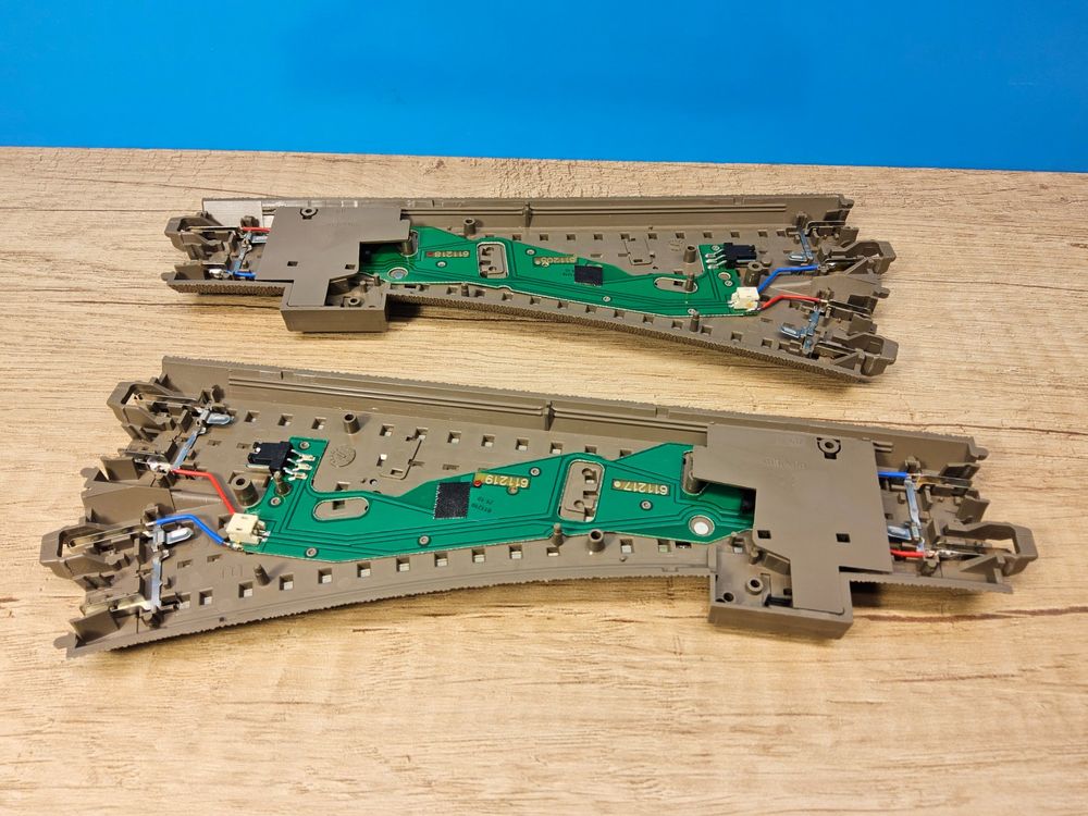 Trix C Gleis 62612 & 62611 _ Weiche links & rechts _ Spur H0 (Gebraucht ...
