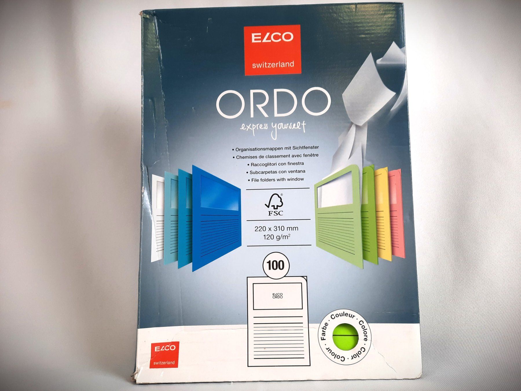 ELCO Sichthülle Ordo classico A4, 100 x (Neu (gemäss Beschreibung)) in ...