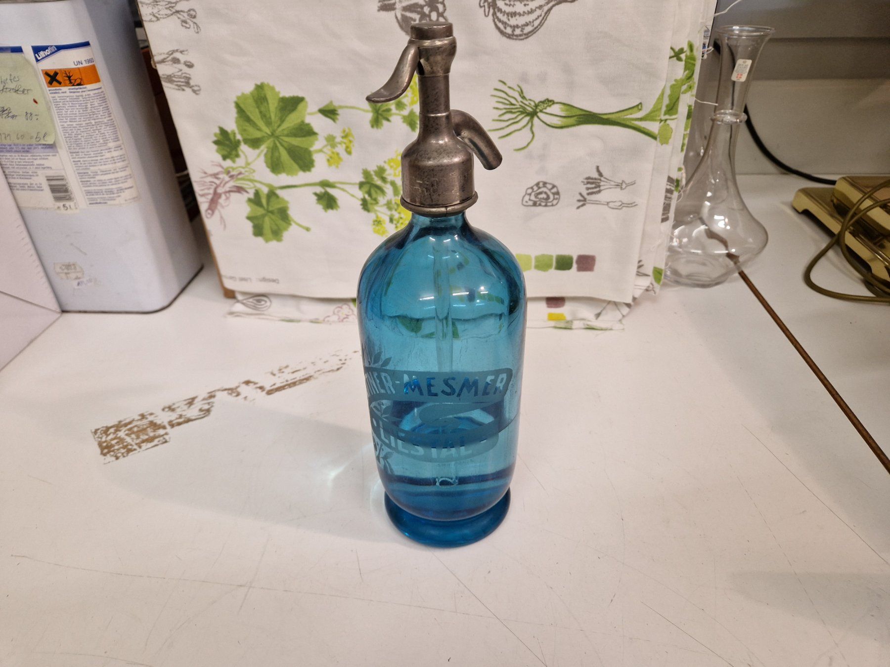 Soda Spender Siphon G.Plattner Messner - Liestal SMA.Paris (Gebraucht ...