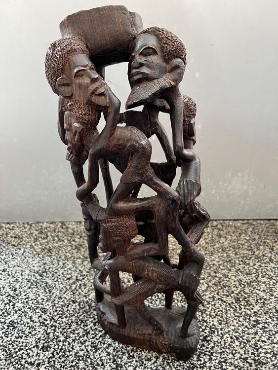 Vintage afrikanische Holzfigur Skulptur Holz (Gebraucht) in Konolfingen für CHF 20 – mit ...