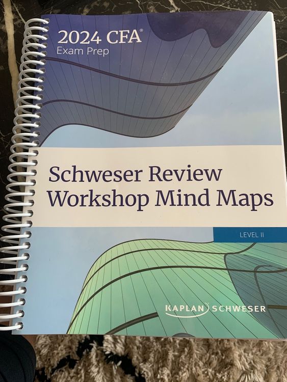 Schweser Review Workshop Mind Maps - CFA Level 2 2024 | Kaufen auf Ricardo
