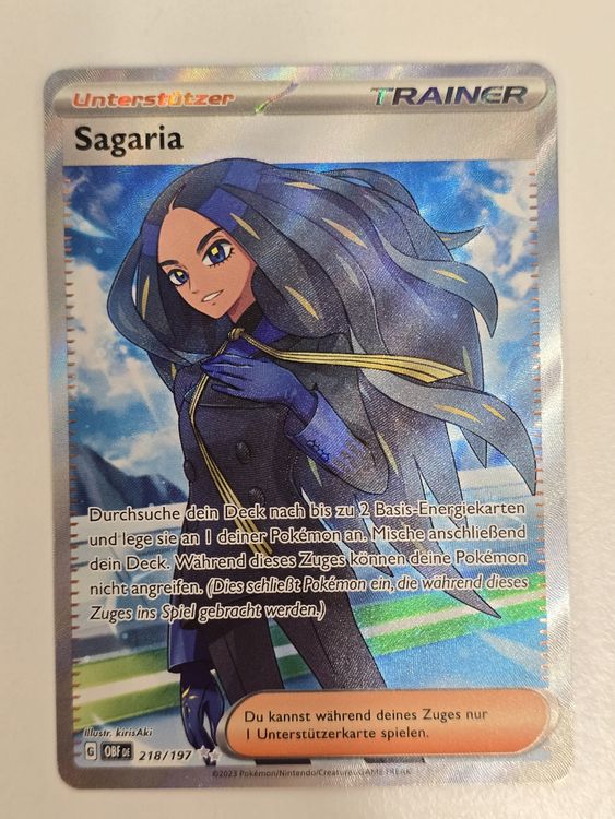 Sagaria 218/197 Pokemon Karte Trainer (Neu (gemäss Beschreibung)) in ...