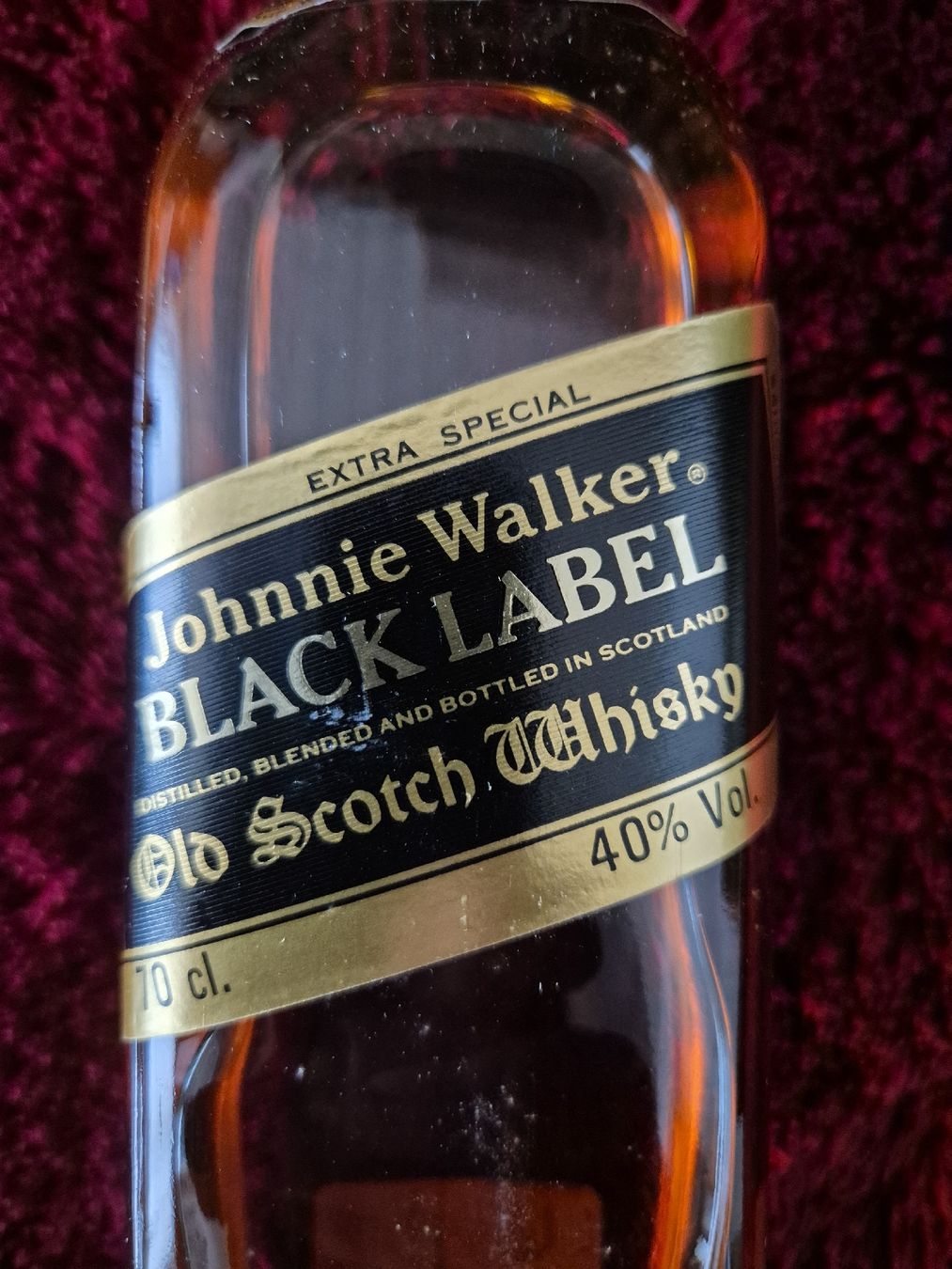 Johnnie Walker Black Label Scotch Whisky 700ml (Neu und ...