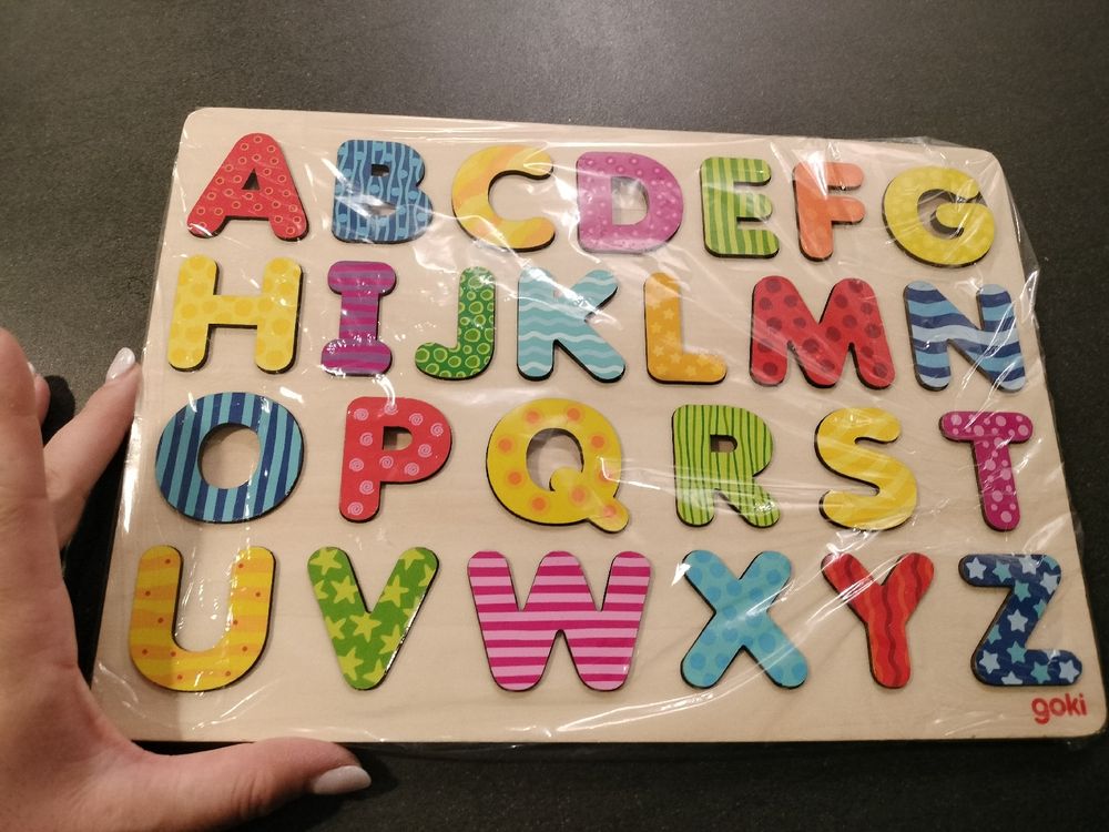 Goki Holz Alfabet wie neu Alphabet | Kaufen auf Ricardo