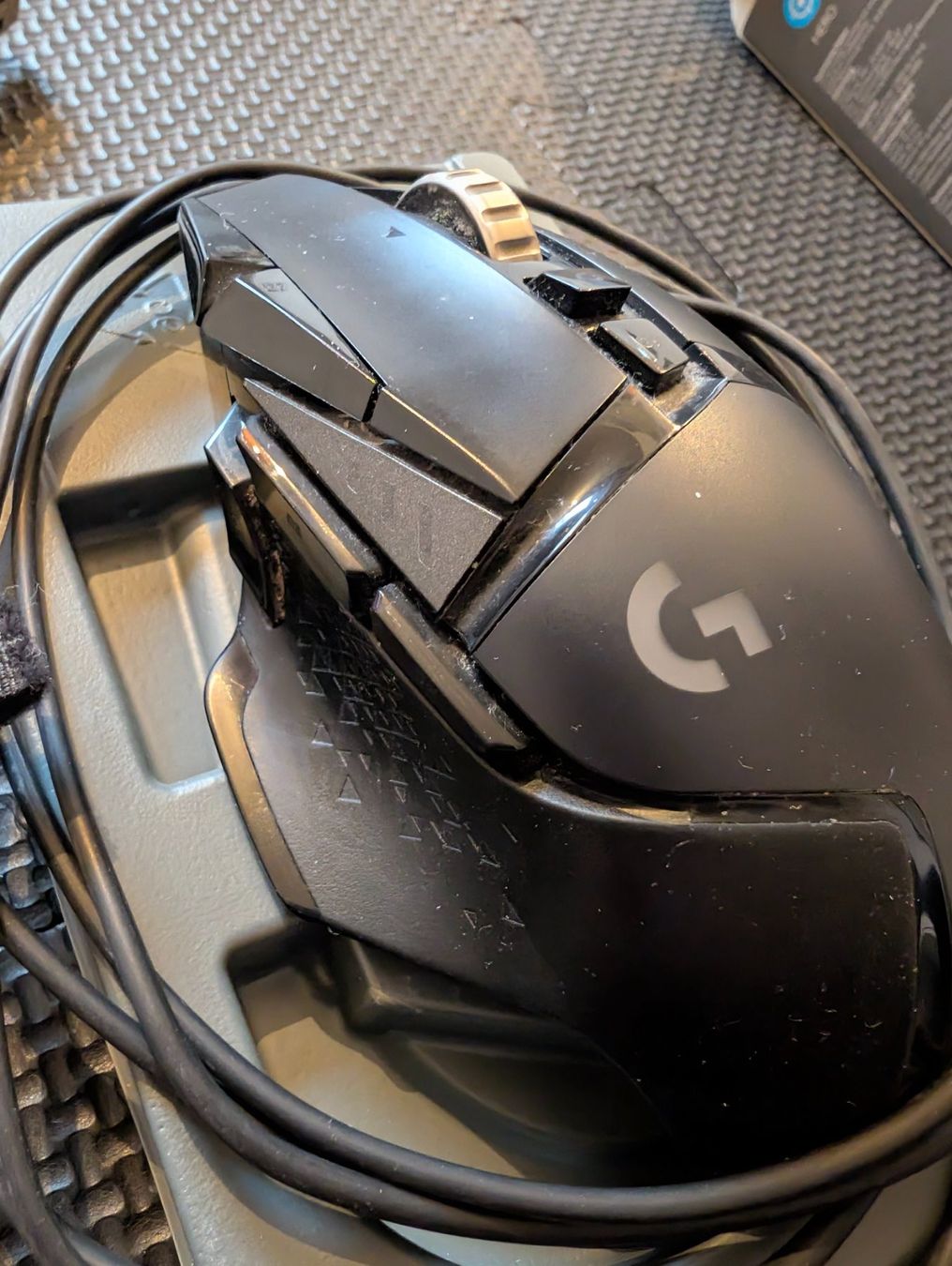 Logitech G502 HERO Gaming Maus – mit Box & Gewichten (Gebraucht) in ...