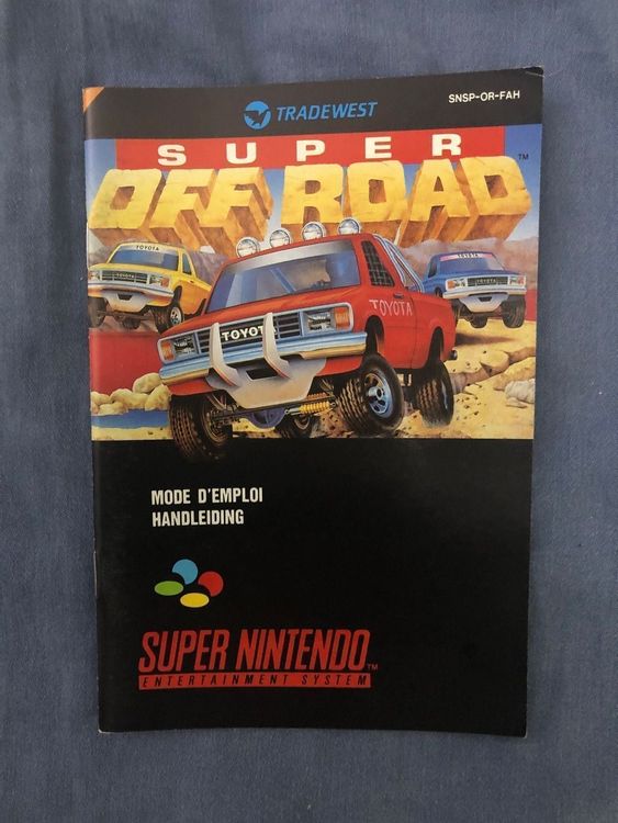 Anleitung: Super Off Road, Snes | Kaufen auf Ricardo