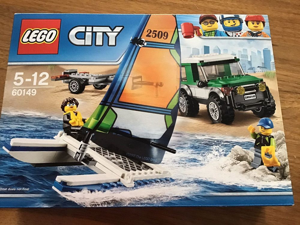 60149 Lego City Katamaran und Auto (Neu und originalverpackt) in ...