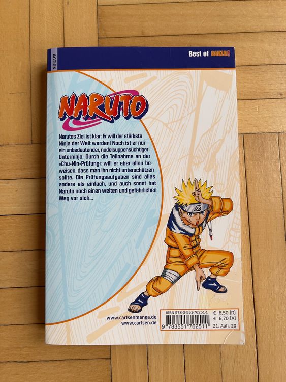 Naruto 1 – Band 1 🥷 (Gebraucht) in Seuzach für CHF 1 – mit Lieferung ...