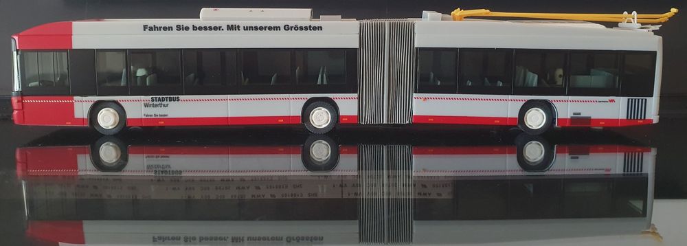 VK-Modelle Stadtbus Winterthur Hess Swiss Trolley Bus Linie1 (Neu und ...