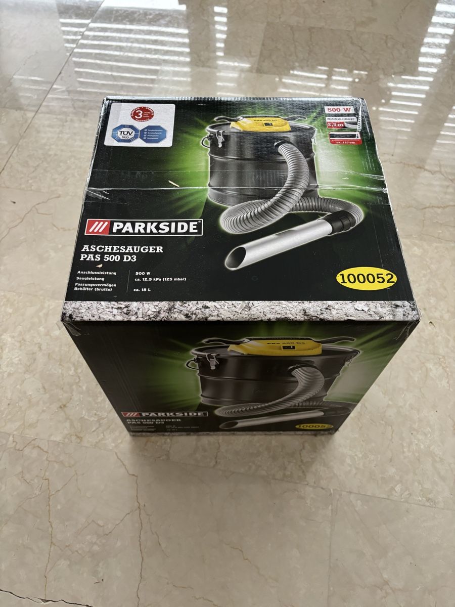 Parkside Aschesauger PAS 500 D3 - Ideal für Cheminée🔥 (Neu und ...