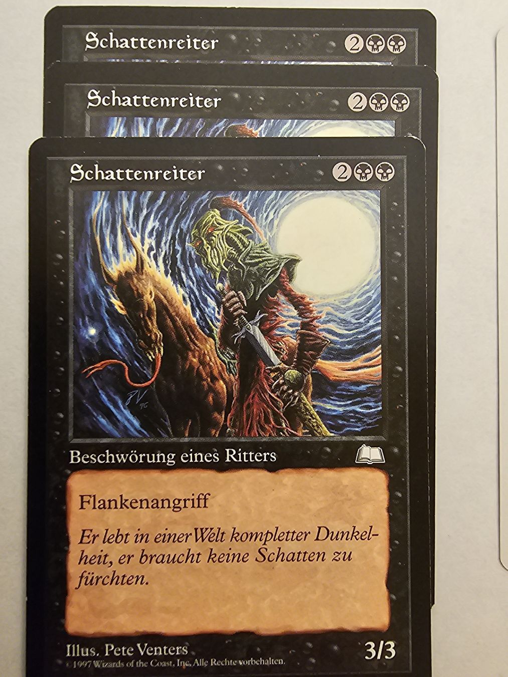 Magic the Gathering: Schwarze Ritter Karten Sammlung! (Gebraucht) in ...