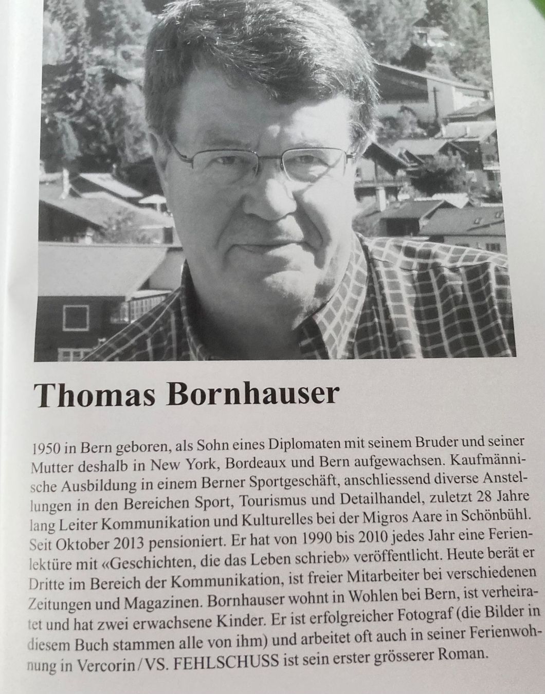 Fehlschuss -Bornhauser - Krimi - Thomas Bornhauser ex Migros (Gebraucht ...