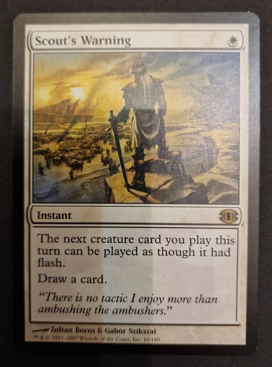 Scouts Warning, Magic the Gathering | Kaufen auf Ricardo