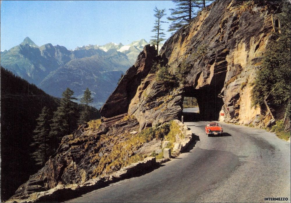 Simplon VS // Pass Oldtimer altes Auto Brig Iselle | Kaufen auf Ricardo