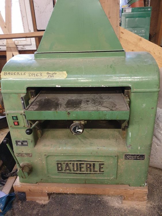 Dickenhobelmaschine Bäuerle | Kaufen auf Ricardo