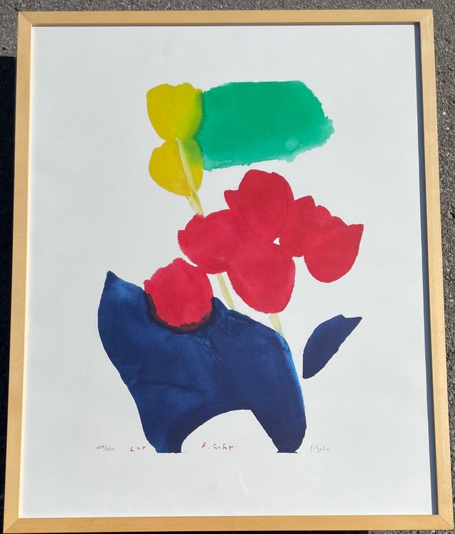 Ferdinand Gehr (1896-1996) grosse Lithographie Handsigniert (Gebraucht ...