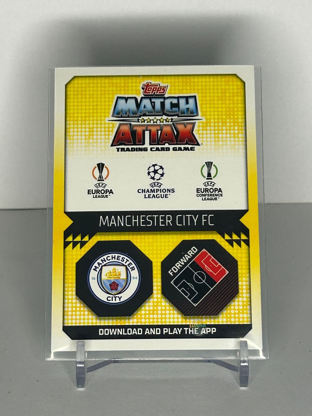 Topps Match Attax Green Parallel Karte Erling Haaland (Neu (gemäss ...