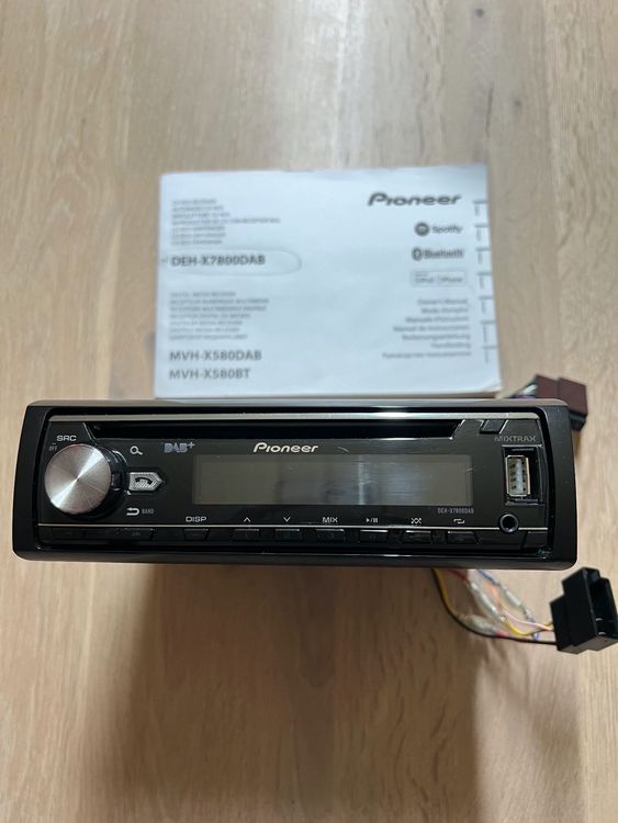 Pioneer Autoradio DEH-X7800DAB Bluetooth Spotify (Gebraucht) in Wuppenau für CHF 70 – mit ...