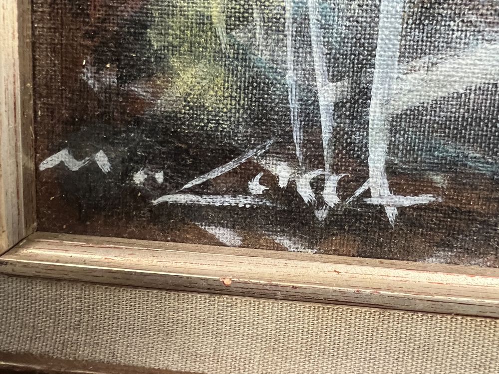 HUILE SUR TOILE SIGNÉE JIMMY LOCCA(1940) (Gebraucht) in Genève für CHF ...