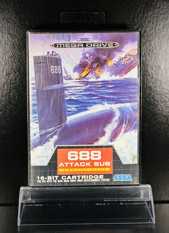 688 Attack Sub PAL Sega Mega Drive OVP CIB | Comprare su Ricardo