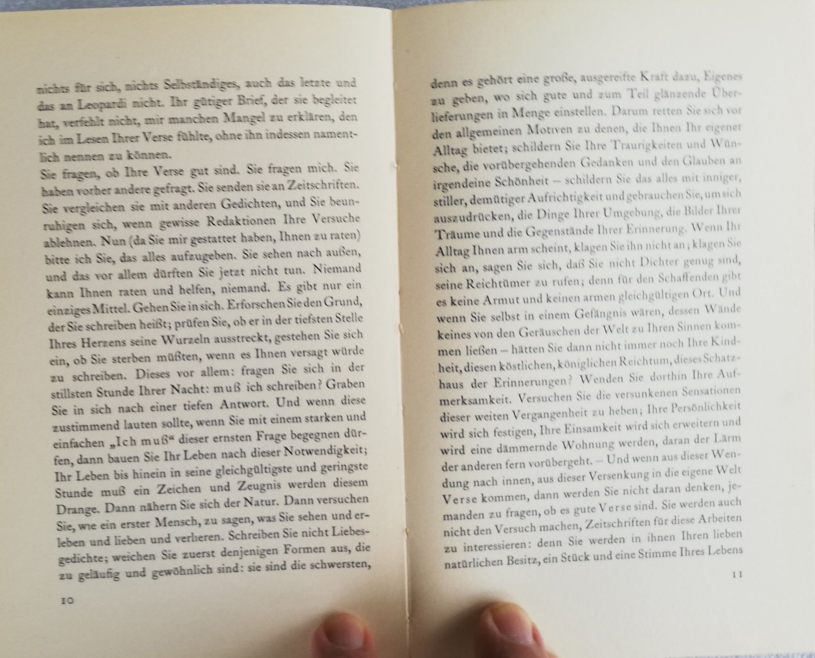 Rainer Maria Rilke - Briefe an einen jungen Dichter (Gebraucht) in ...