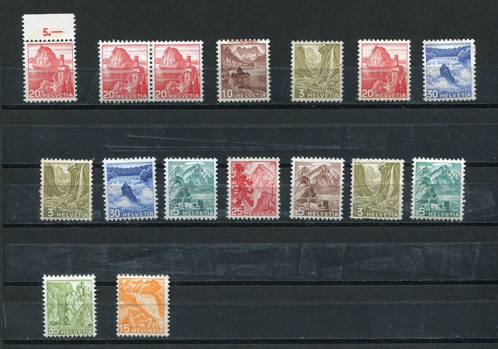 Werbemarken 1934 a 1942 Neuf voir Photos (Neu (gemäss Beschreibung)) in Stilli für CHF 0.2 – mit ...