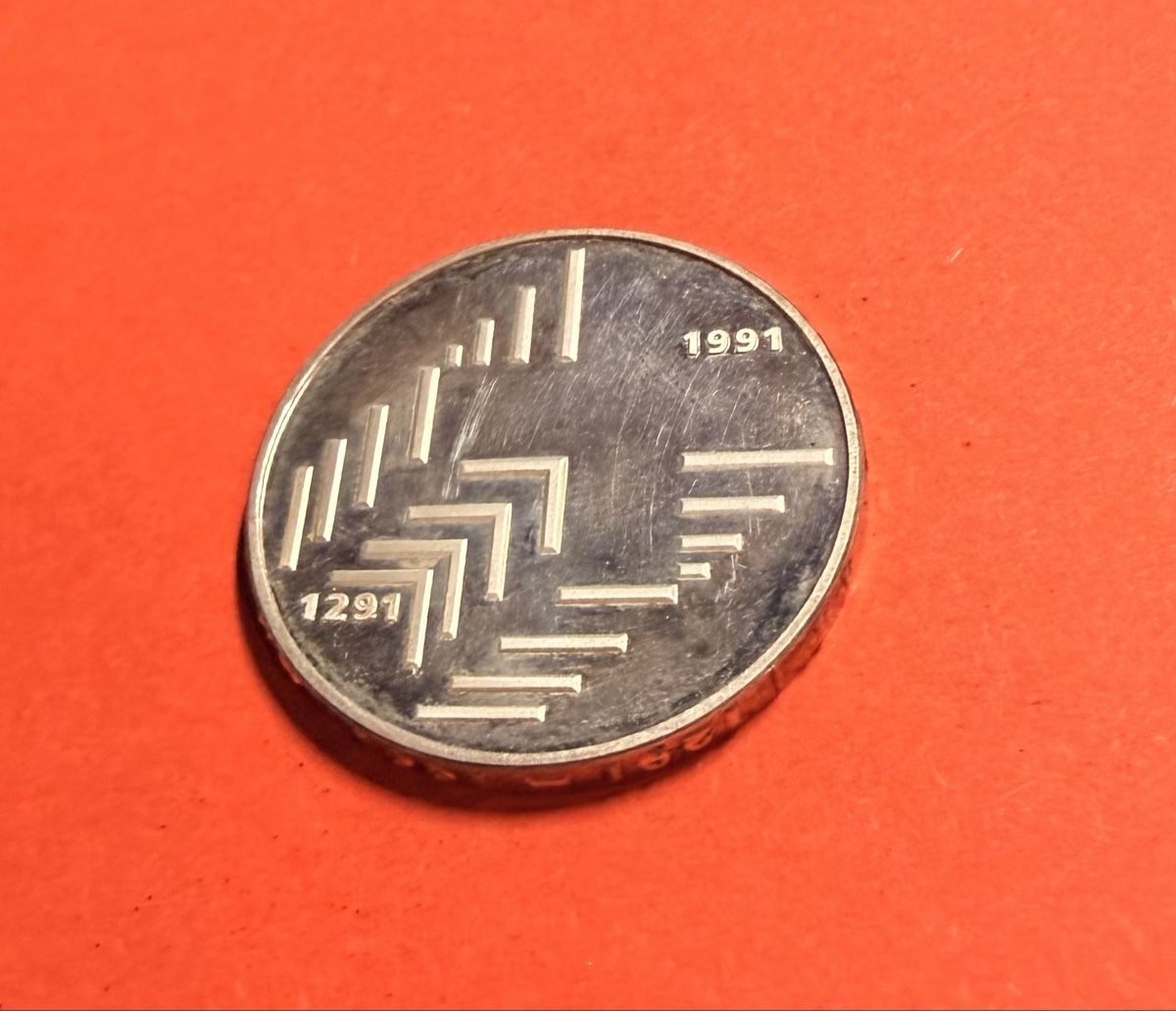 20 Fr. Pièce commémorative 700ans Argent (D'occasion) à Morges pour CHF ...