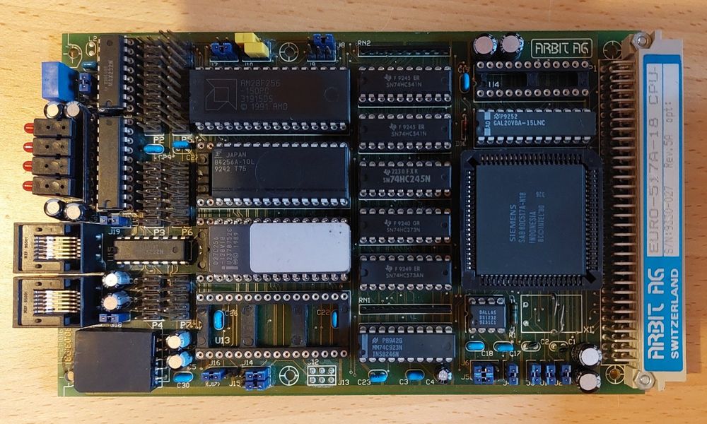 Platine mit SAB80C517 Mikrocontroller (8051) (Defekt) in Zürich für CHF ...