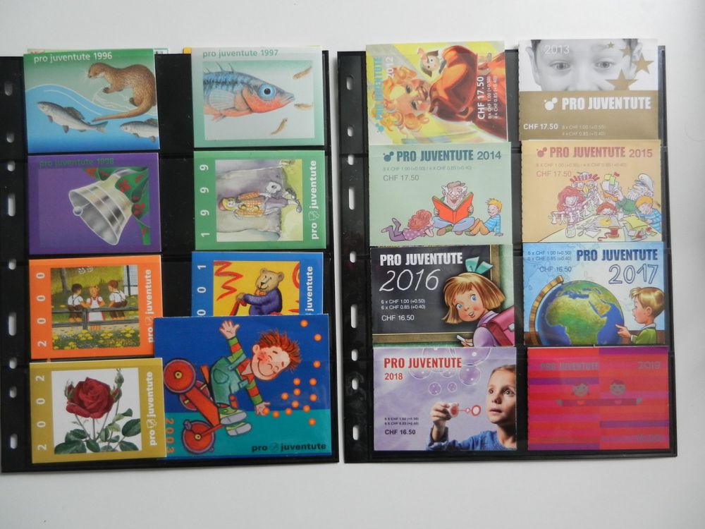 Markenhefte Sammlung Pro Juventute postfrisch 1964 bis 2022 (Neu (gemäss Beschreibung)) in Riet ...