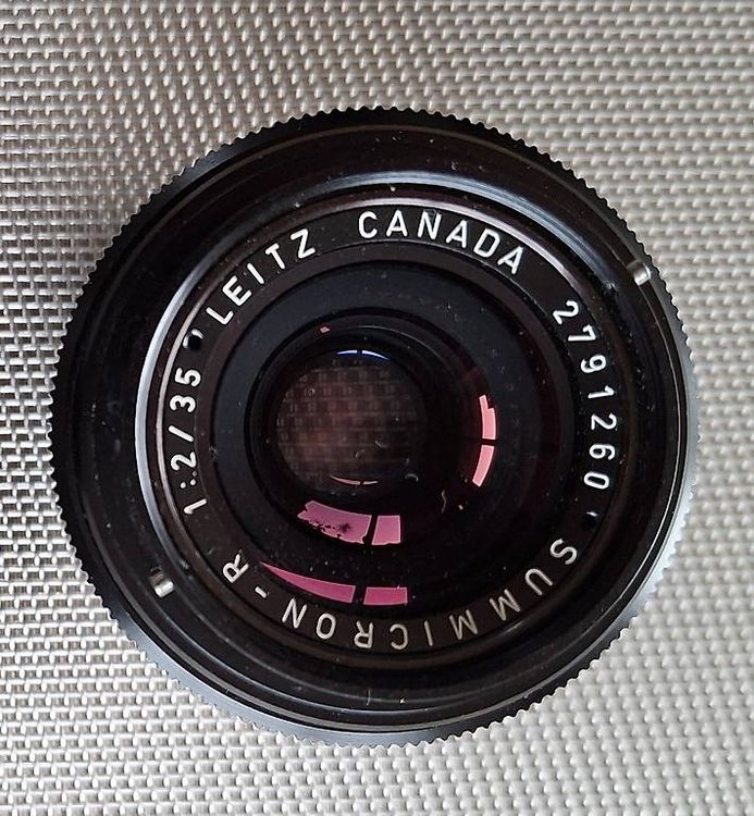 Leitz Leica Weitwinkelobjektiv Summicron-R 35mm F2 Canada (Gebraucht ...