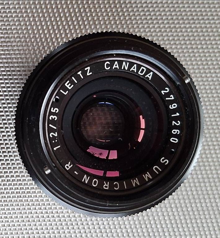 Leitz Leica Weitwinkelobjektiv Summicron-R 35mm F2 Canada (Gebraucht ...
