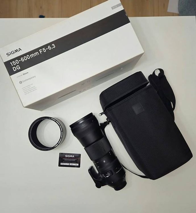 Sigma 150-600mm F5-6.3 DG OS HSM Contemporary pou Nikon F/DX (Gebraucht ...