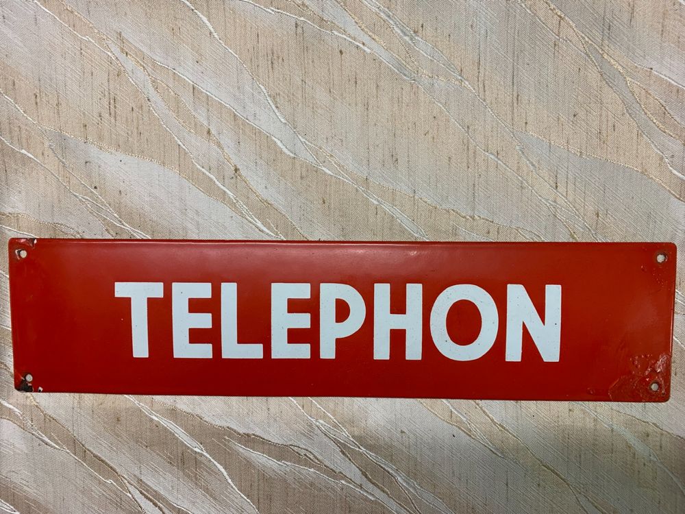 TELEPHON Emailschild | Kaufen auf Ricardo