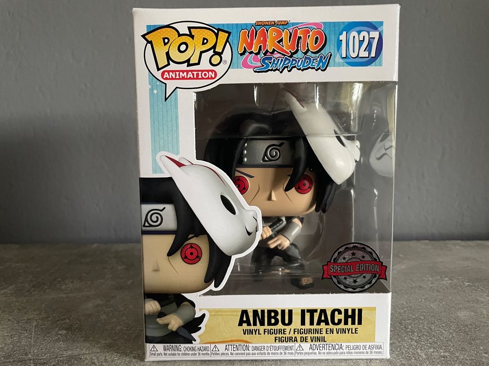 NARUTO - Anbu Itachi - 1027 - Funko POP Figur *NEU* (Neu und ...