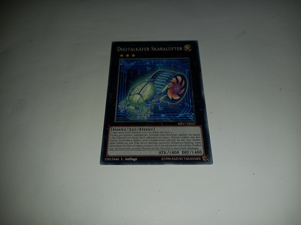 Carte Yu-Gi-Oh! Scarabée Digital MP17-DF027 (Neu (gemäss Beschreibung)) in Bussigny für CHF 4 ...